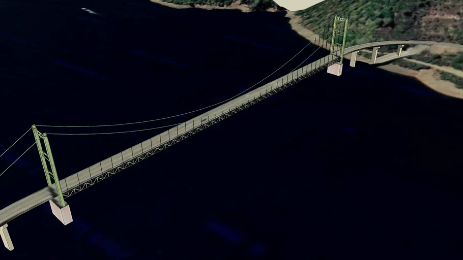 Bidwell Bar Bridge | 3D Warehouse