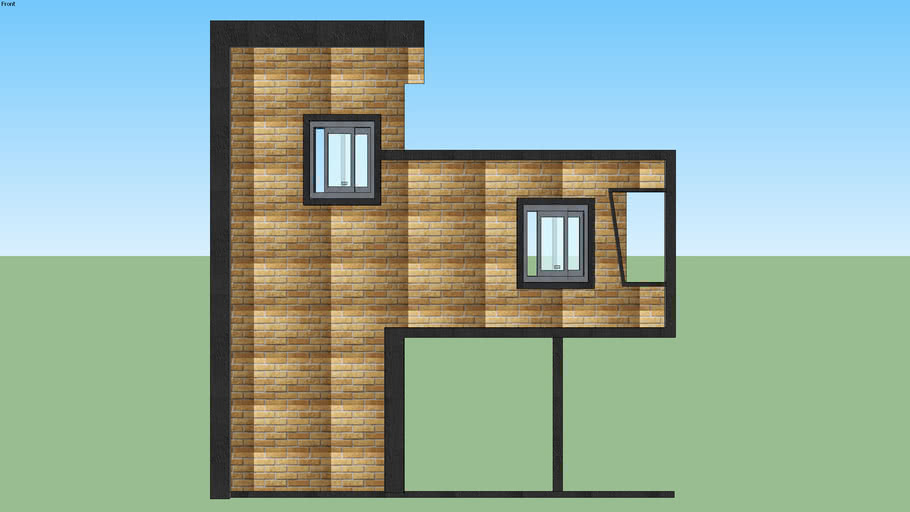 front elevation | 3D Warehouse