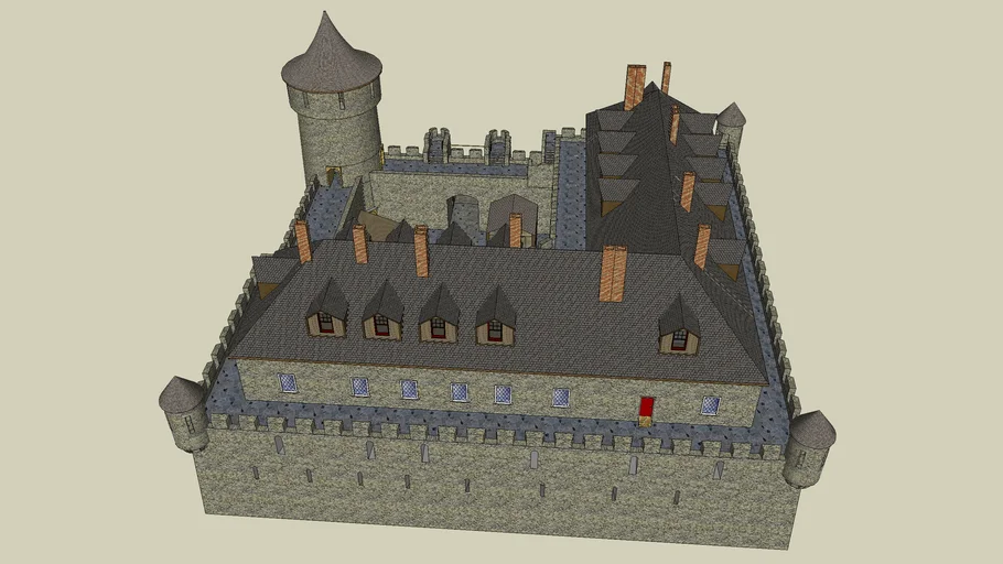 CAMELOT PART 1 CASTLE | 3D Warehouse