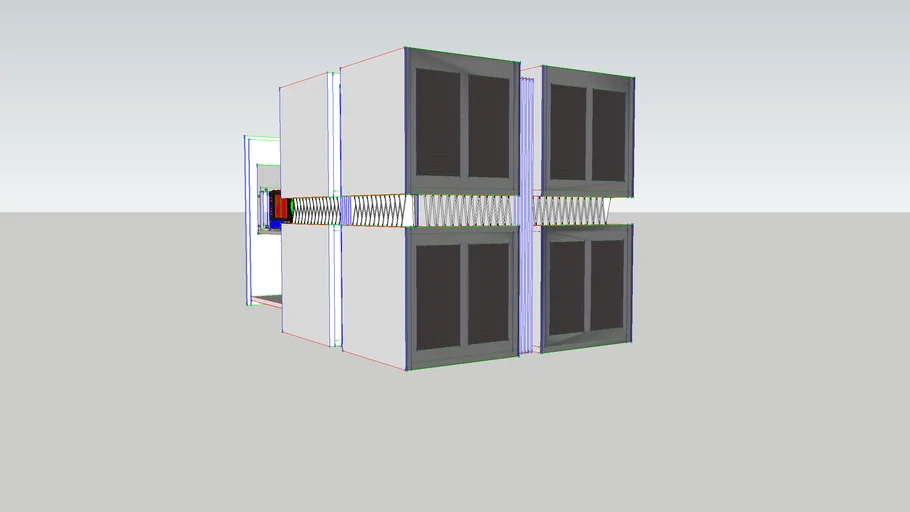 WIP: Connection Machine II case mod | 3D Warehouse