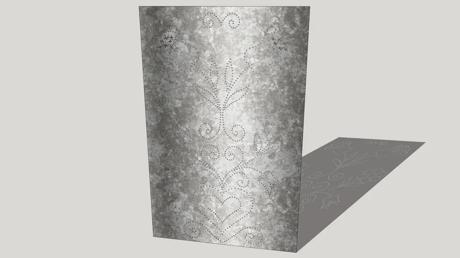 Pie Safe Tin Punch - Pattern 04 | 3D Warehouse