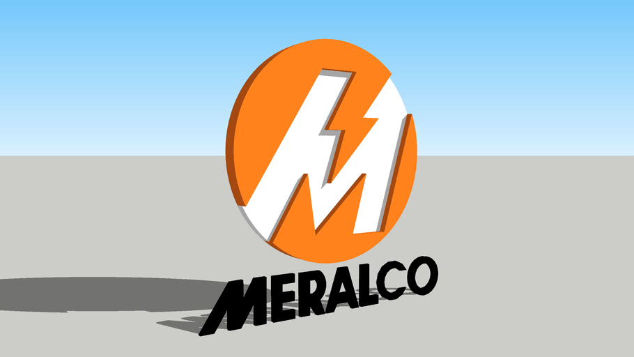 MERALCO 3D LOGO | 3D Warehouse