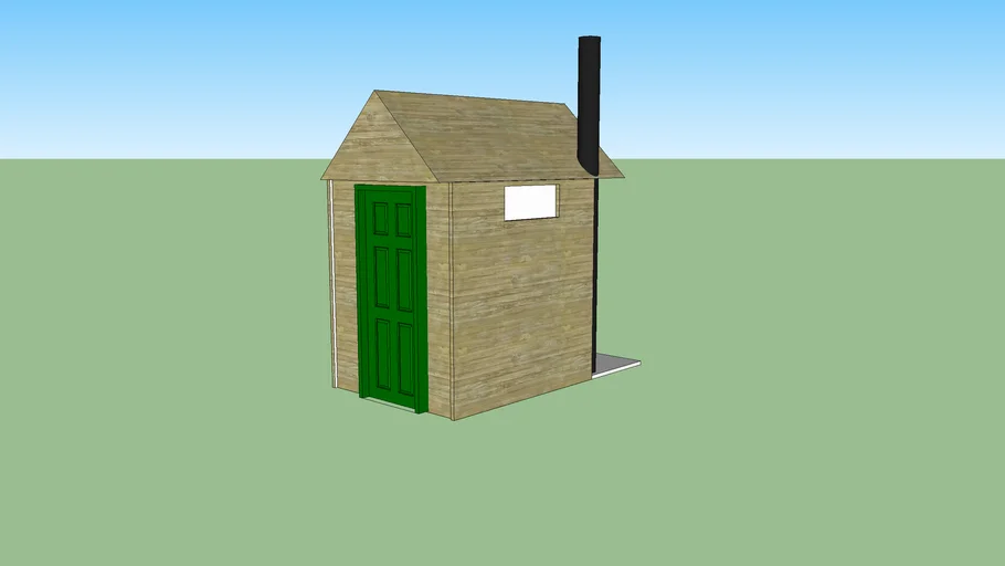 Vault toilet 01 | 3D Warehouse