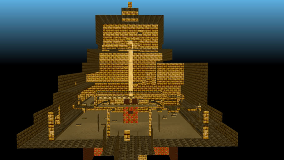 super mario 64 - pyramide | 3D Warehouse