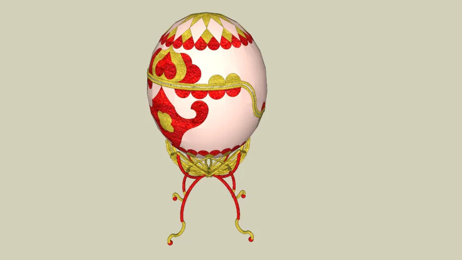decorated egg | 3D Warehouse