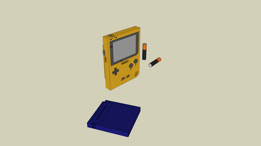Game boy pocket | 3D Warehouse