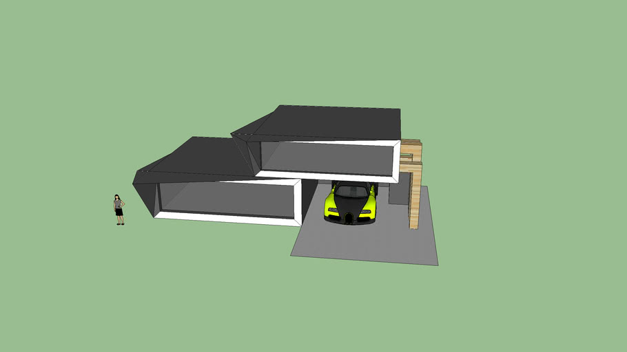 Modern Small House | 3D Warehouse