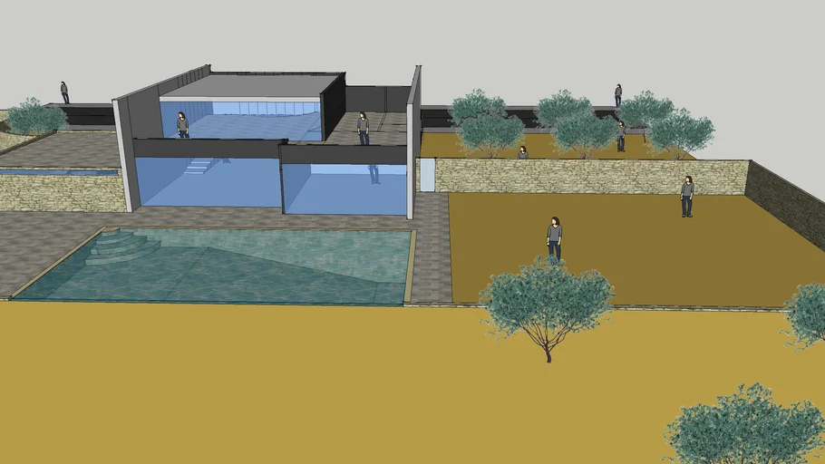 Greek Beach House | 3D Warehouse