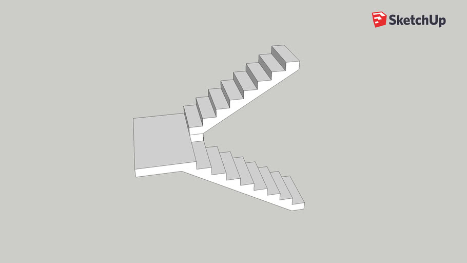 Escalera doble | 3D Warehouse