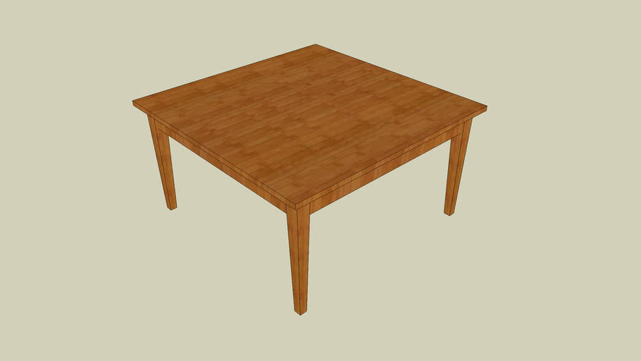 SImple table | 3D Warehouse