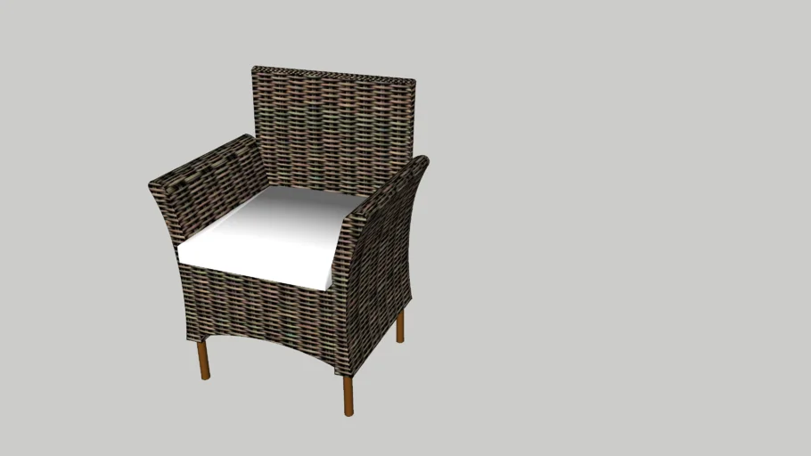 Wicker Chair | 3D Warehouse