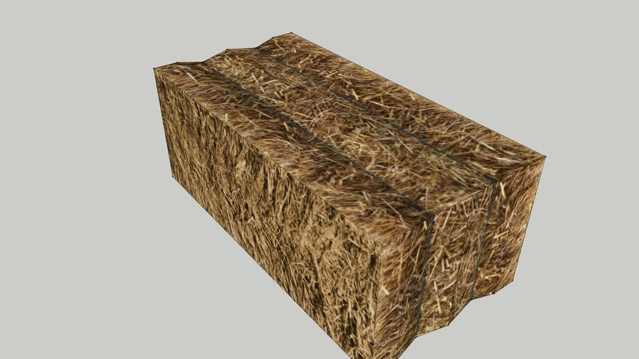 A hay bale | 3D Warehouse