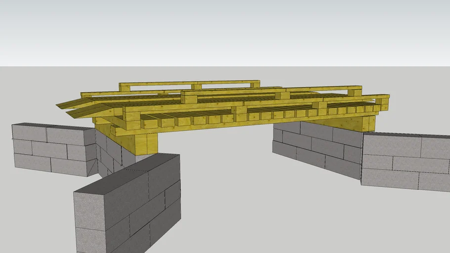 Trail Bridge | 3D Warehouse