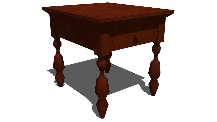 Classical Wooden Table | 3D Warehouse
