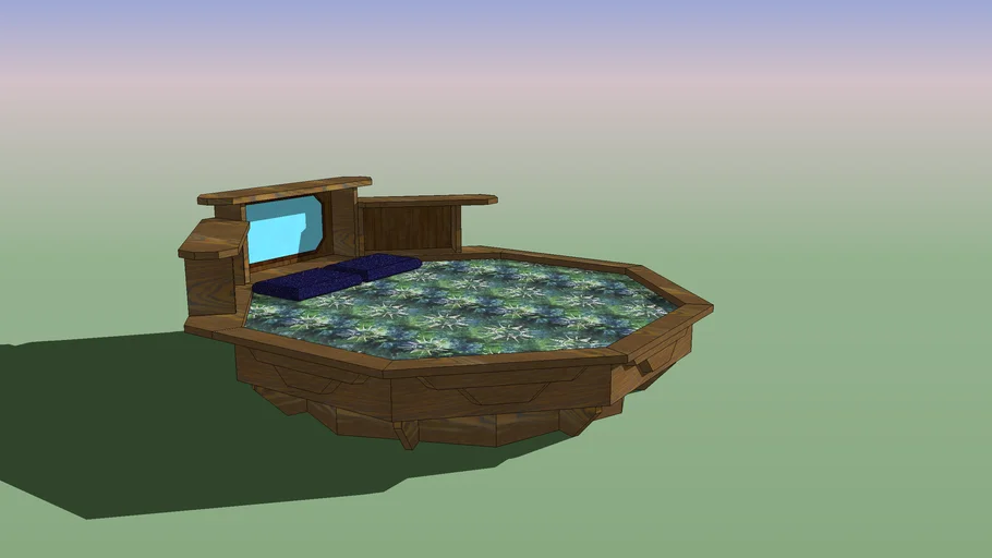 Octagon Waterbed | 3D Warehouse
