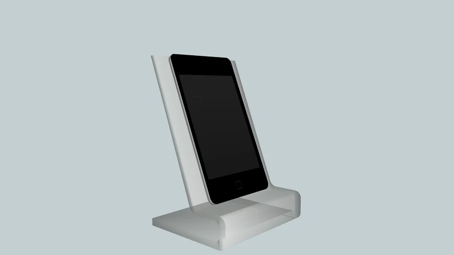 Ipod touch and stand | 3D Warehouse