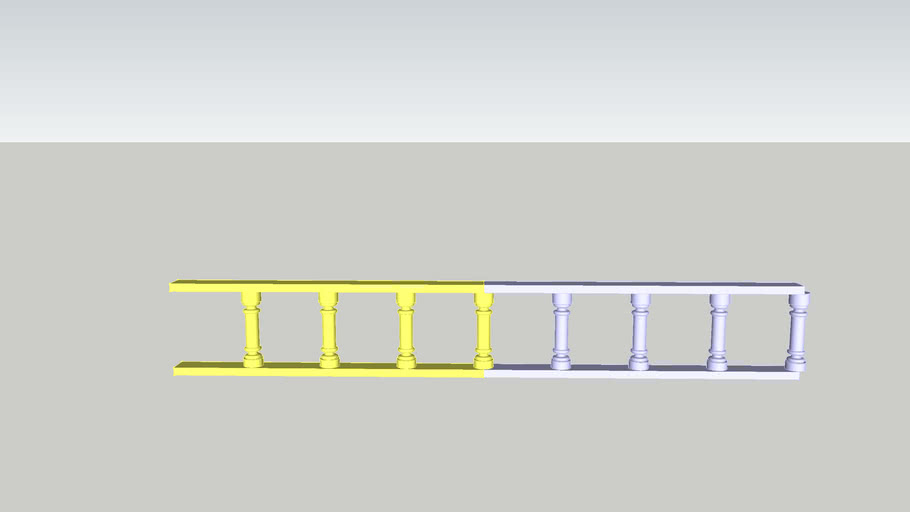 Hand Rail | 3D Warehouse