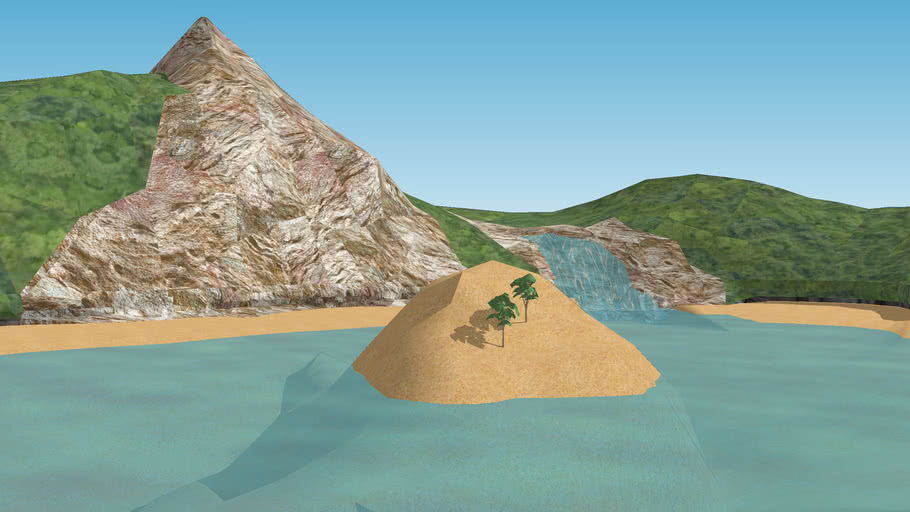 Mountain Lake | 3D Warehouse