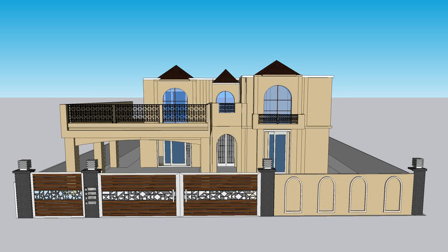 Front Elevation #01 | 3D Warehouse