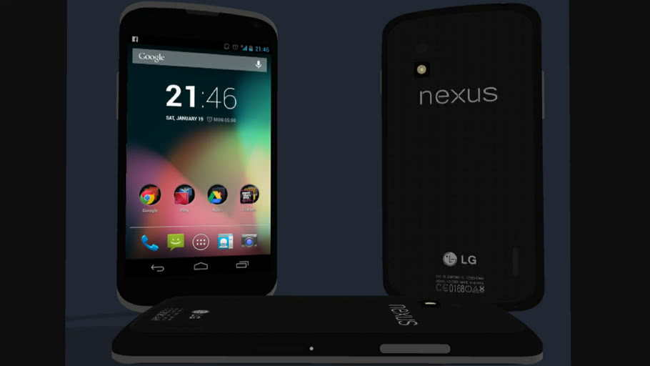 Google LG Nexus 4 (E960) | 3D Warehouse