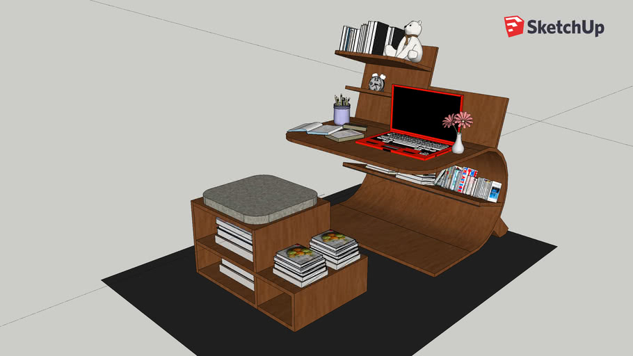 Meja Belajar | 3D Warehouse