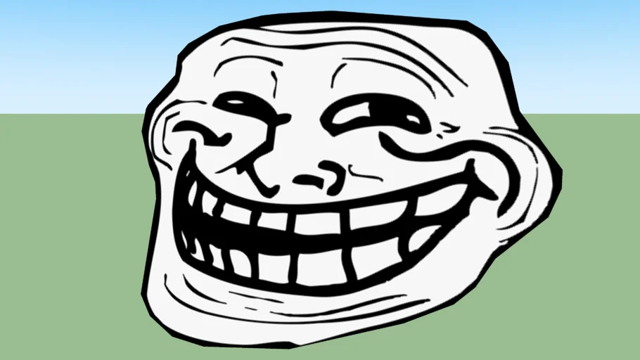 TrollFace Mask | 3D Warehouse