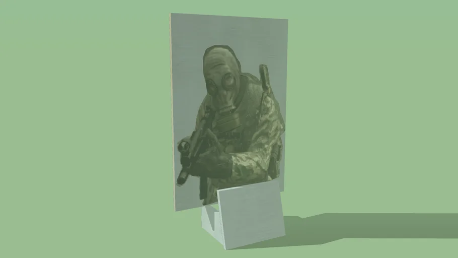 Spetsnaz Target (Call of Duty 4) | 3D Warehouse