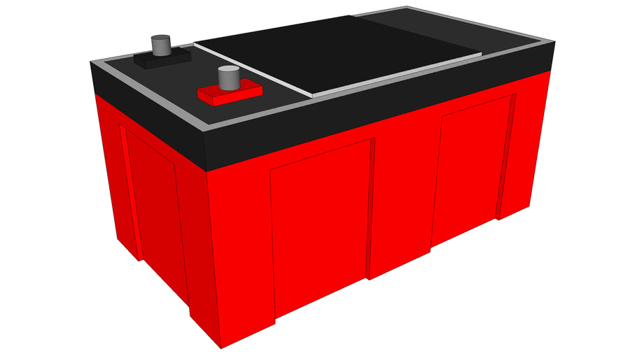 8D marine lithium ion battery | 3D Warehouse