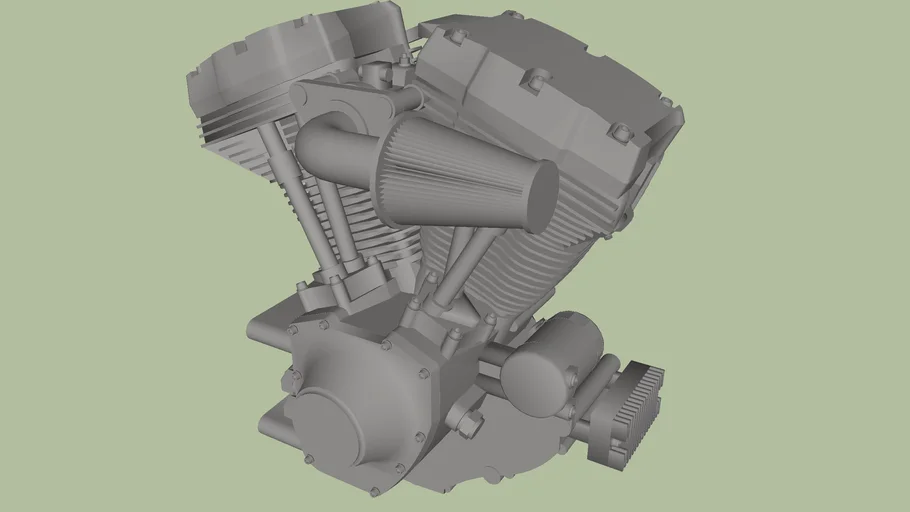 v-twin-engine-1 | 3D Warehouse