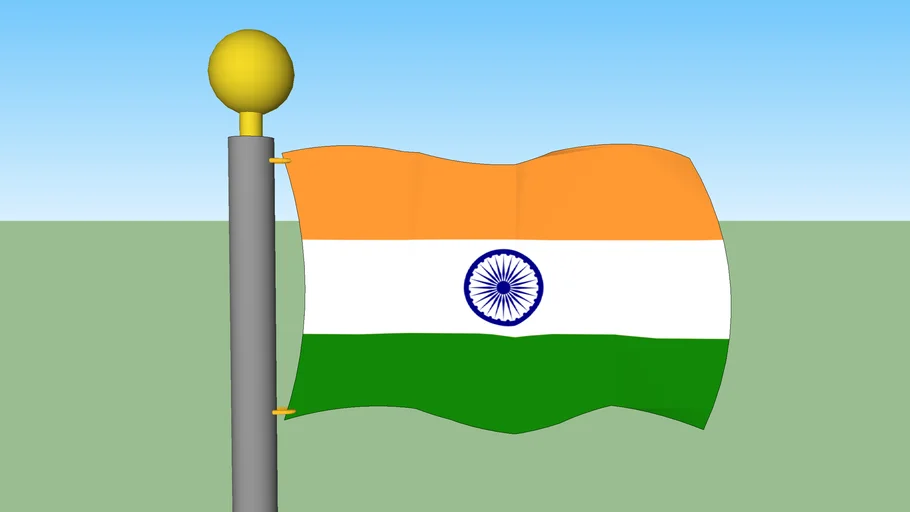 Indian Flag 3d Images