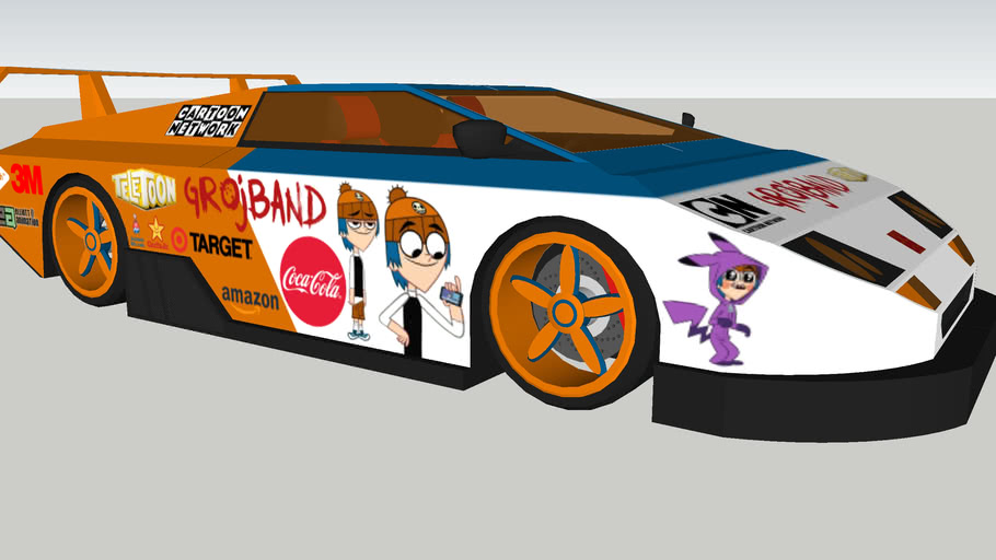 Grojband Corey Riffin Car | 3D Warehouse