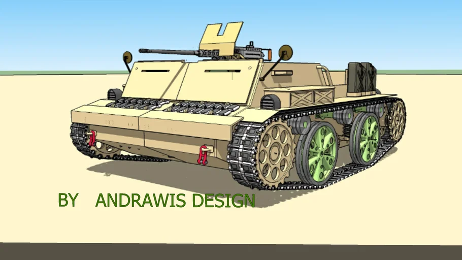 SMALL TANK (TANKETTE) | 3D Warehouse