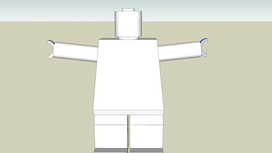 Lego man | 3D Warehouse