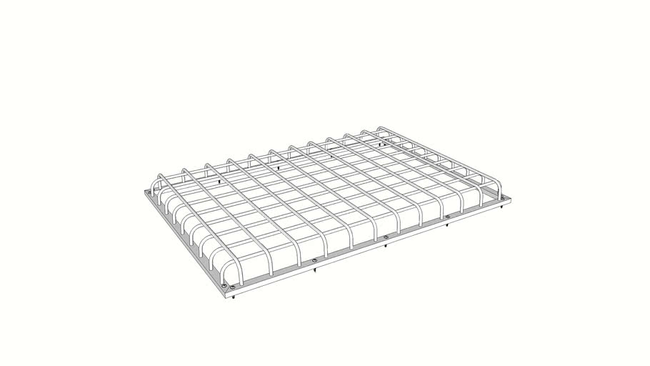 aluminium net with screw | 3D Warehouse