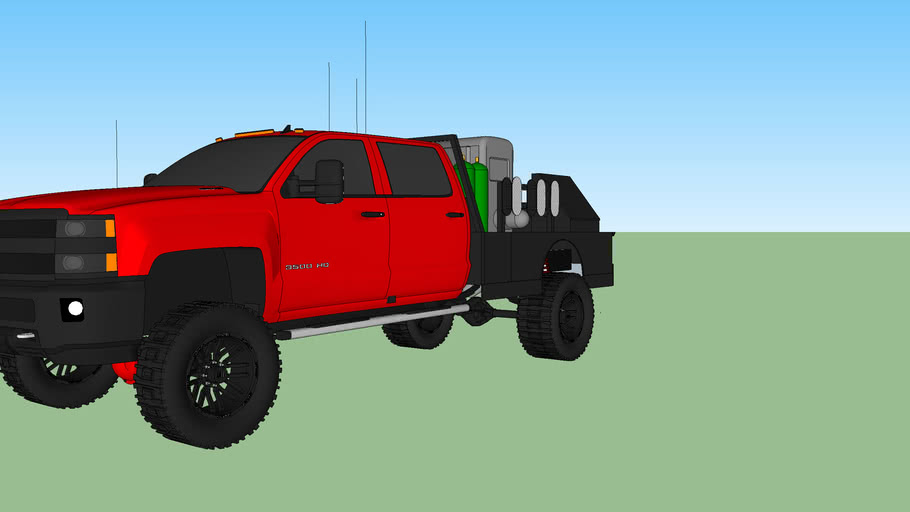 2015 chevy duramax welding rig | 3D Warehouse
