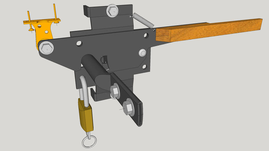 Gate Latch No 1 | 3D Warehouse