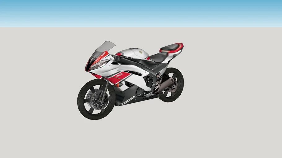 Yamaha YZF R6 50th Anniversary Edition | 3D Warehouse
