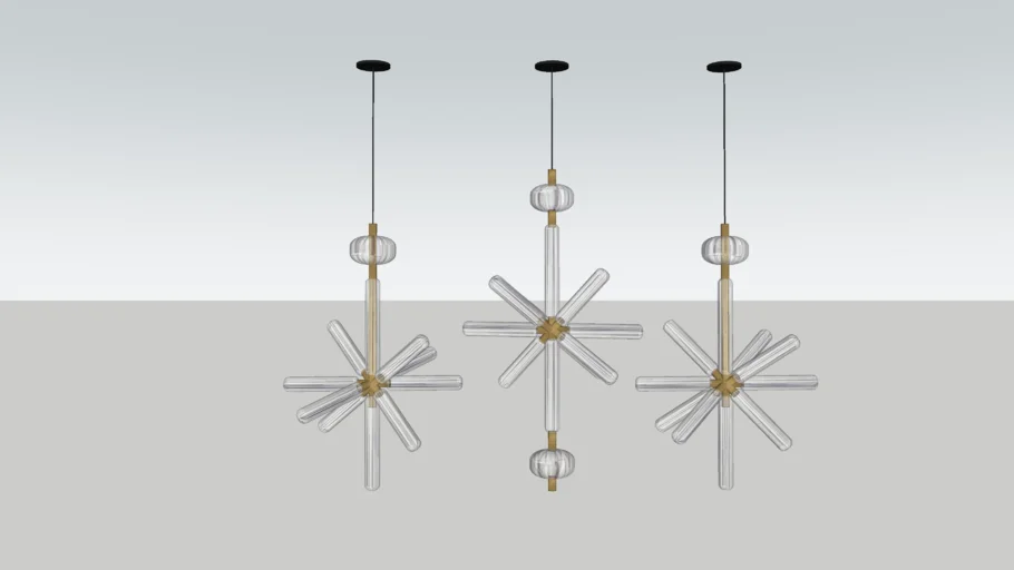 STAR PENDANT LIGHTOLOGY | 3D Warehouse