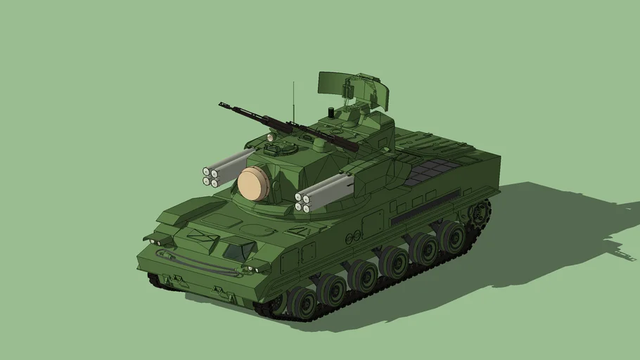 2S6-TUNGUSKA | 3D Warehouse