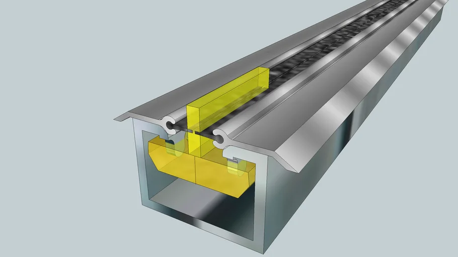 VW Volkswagen Multivan Floor Rail System | 3D Warehouse