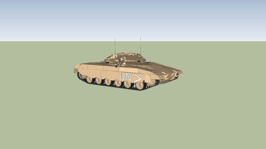 United Nations Merkava Main Battle Tank | 3D Warehouse