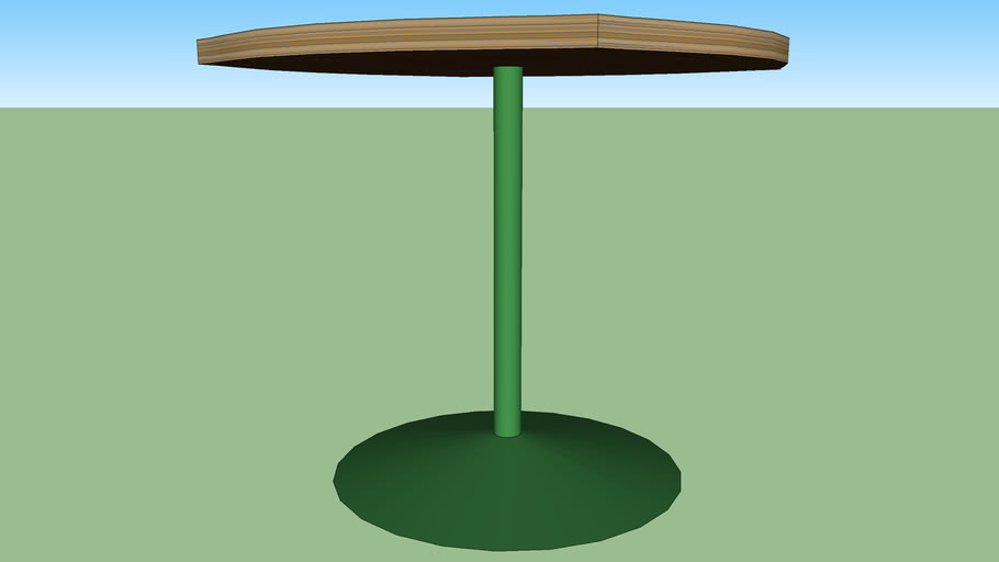 Cafe Table | 3D Warehouse
