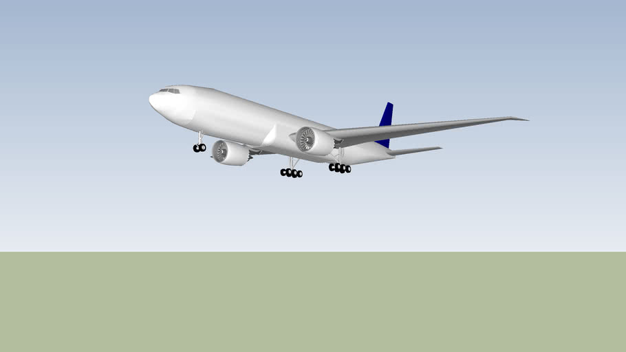 Boeing 777-200LR | 3D Warehouse