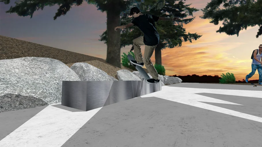 Skate Spot | 3D Warehouse