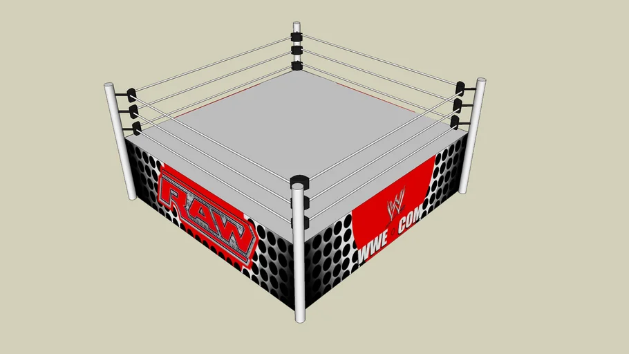 WWE Raw Ring | 3D Warehouse