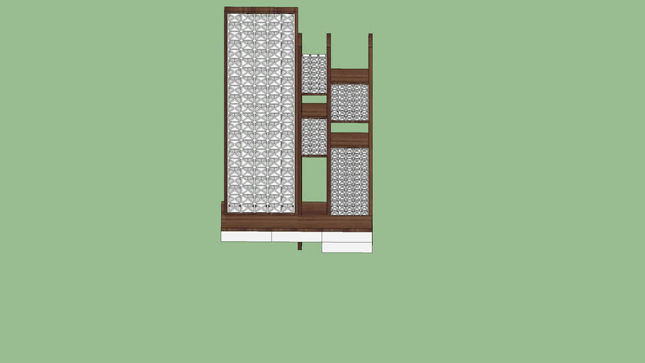 Jali CNC Cutting , Partition | 3D Warehouse