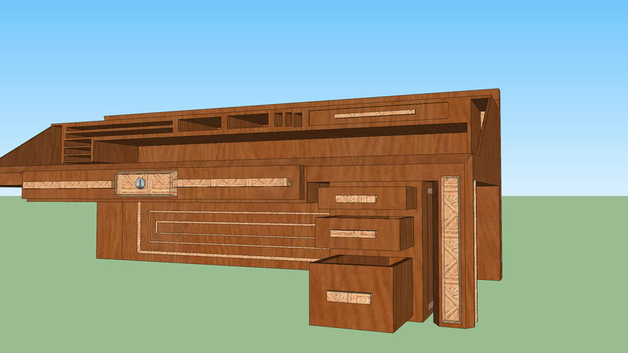 Fancy desk | 3D Warehouse