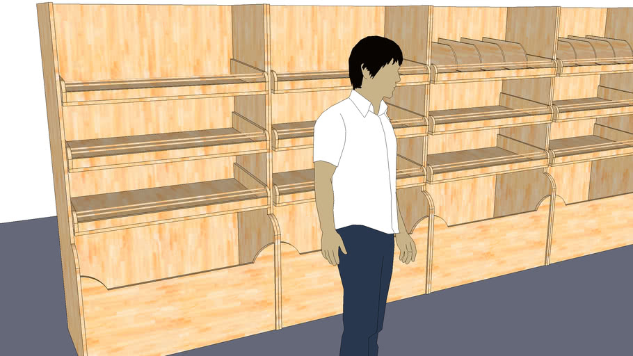 bread display | 3D Warehouse