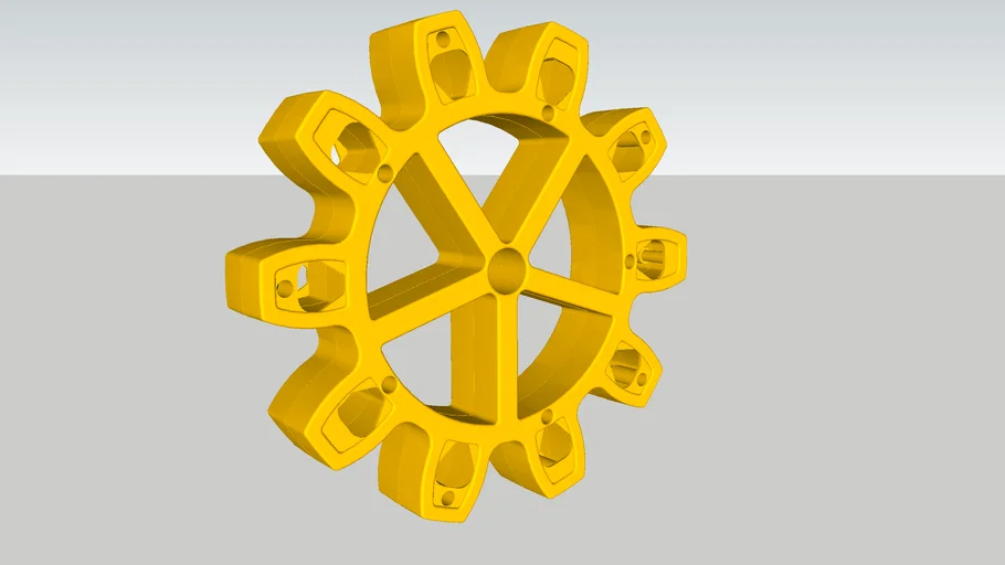 FRC Steamworks 2017 - HQ Gear | 3D Warehouse