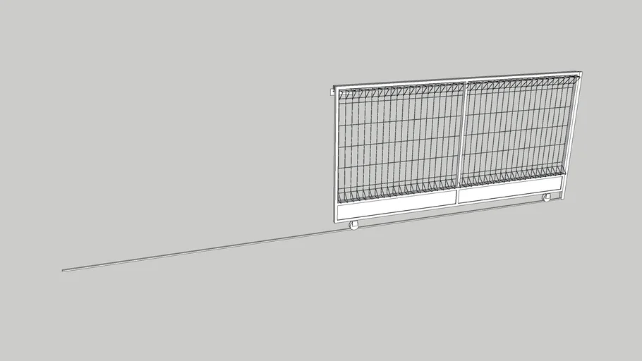 BRC Sliding Door | 3D Warehouse